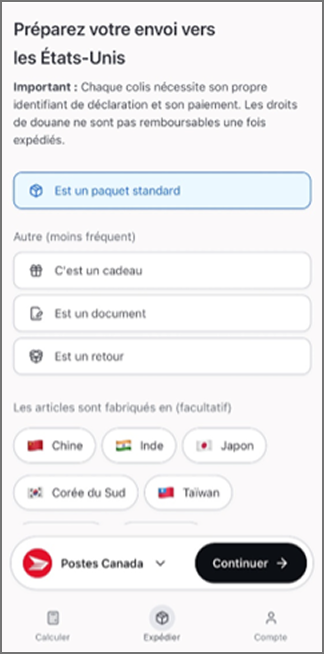 Comment utiliser l’application Zonos Prepay | Postes Canada